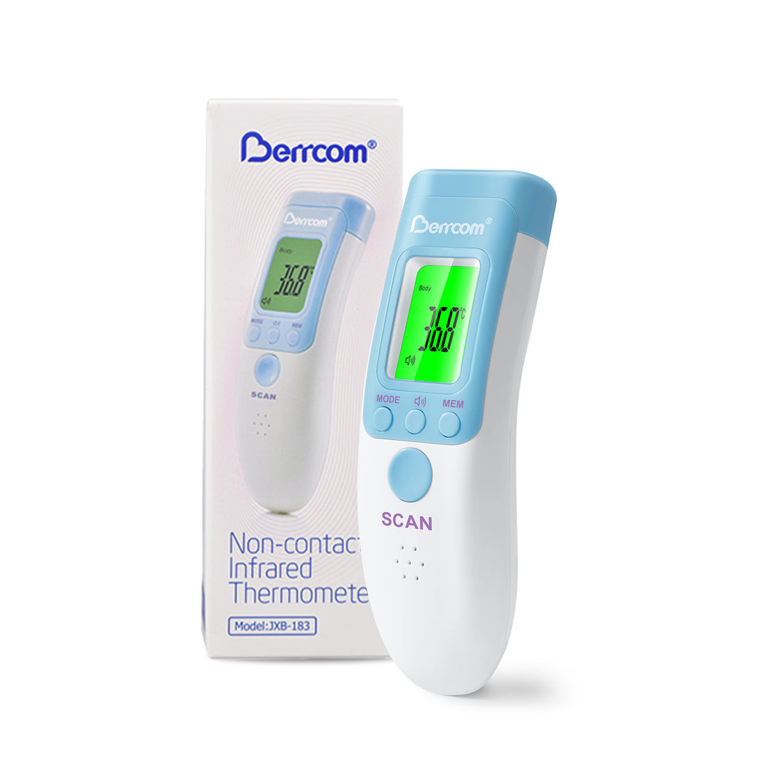 Berrcom Non Contact Infrared Forehead Thermometer.Top Thermometer ...