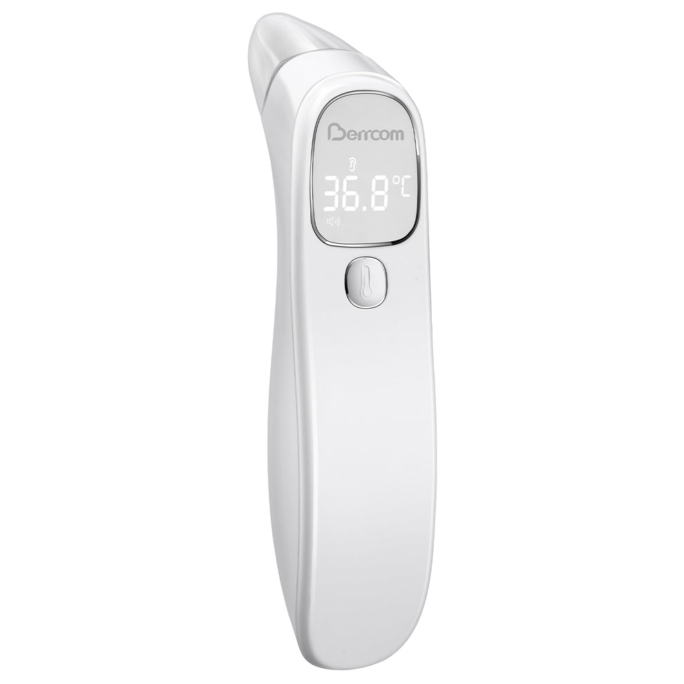 Berrcom Forehead and Ear Thermometer Medical Baby Thermometer Non Cont ...